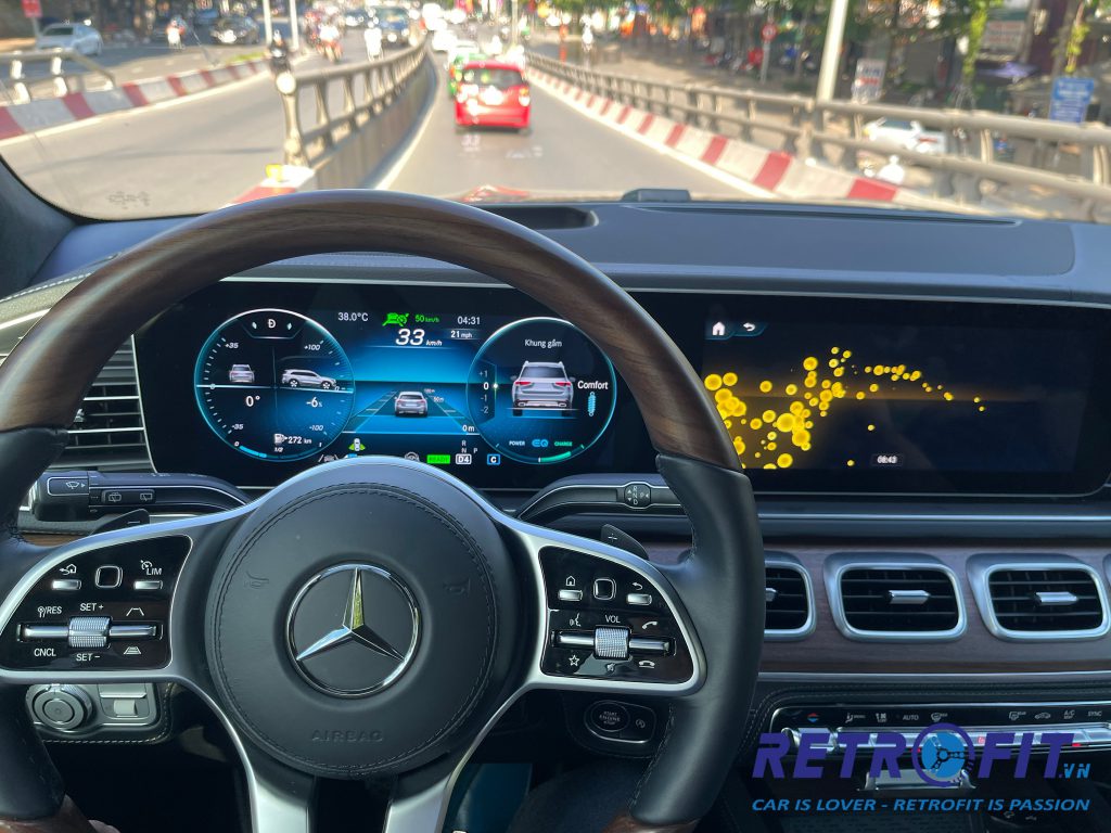 Phanh khoảng cách Distronic Plus cho xe Mercedes-Benz GLE GLS W167 ...